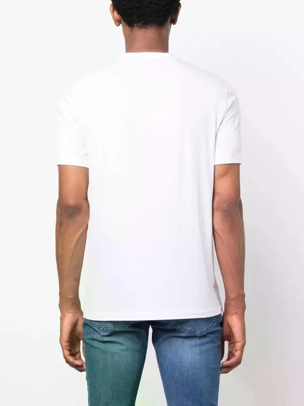 Giorgio Armani Crew-neck Plain T-shirt