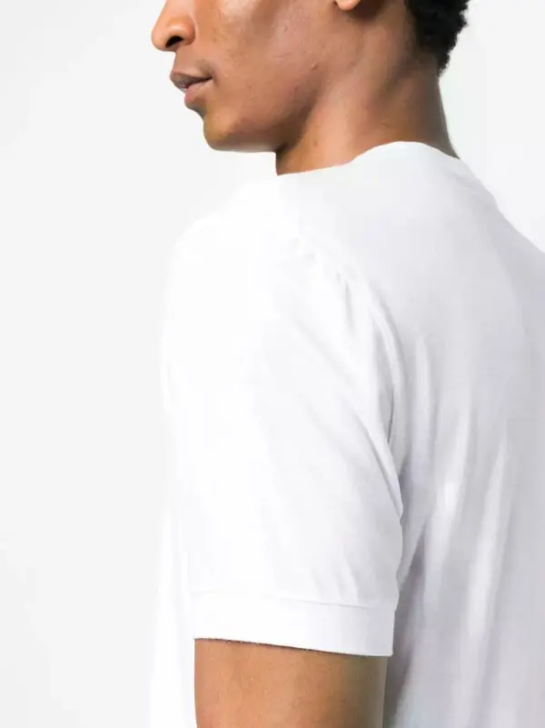 Giorgio Armani Crew-neck Plain T-shirt