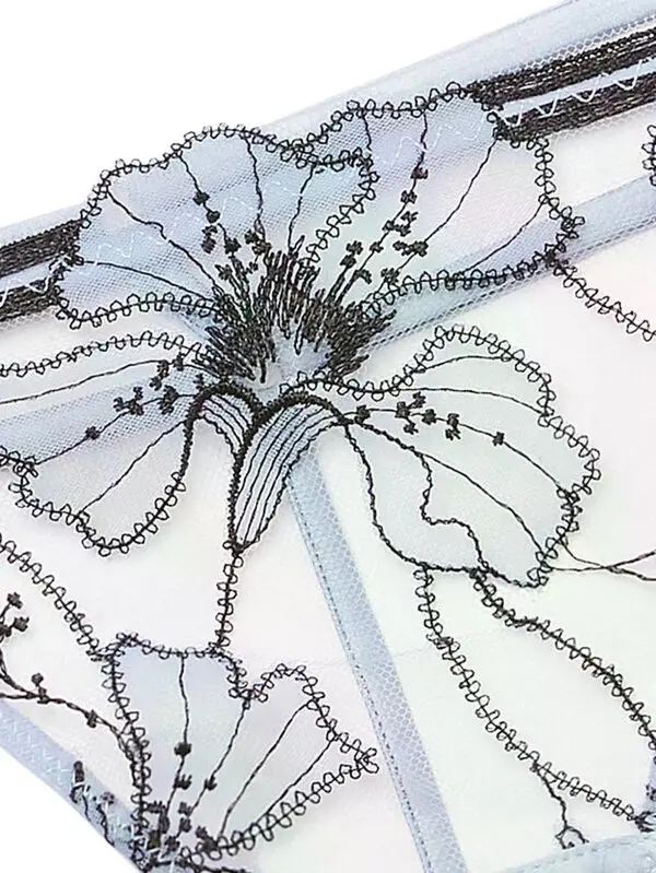 FLEUR DU MAL Harper Embroidery G-string