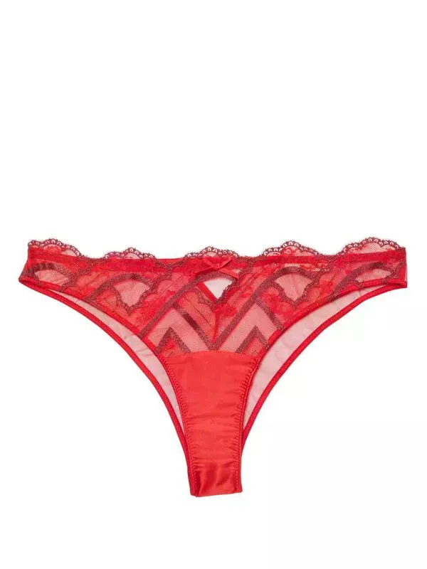 FLEUR DU MAL Hendrix Briefs - Red