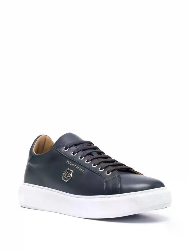 Philipp Plein Leather Low-top Sneakers