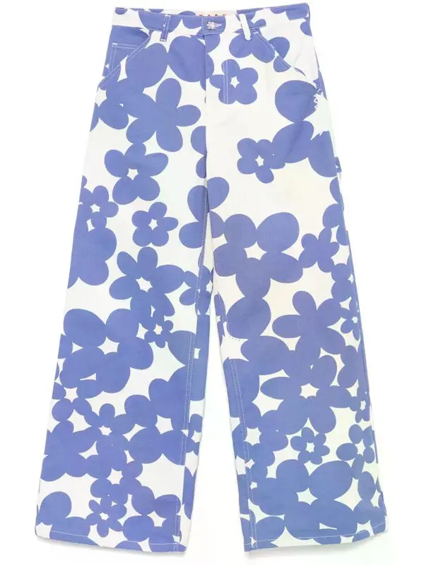 Marni Dillies Trousers - Blue
