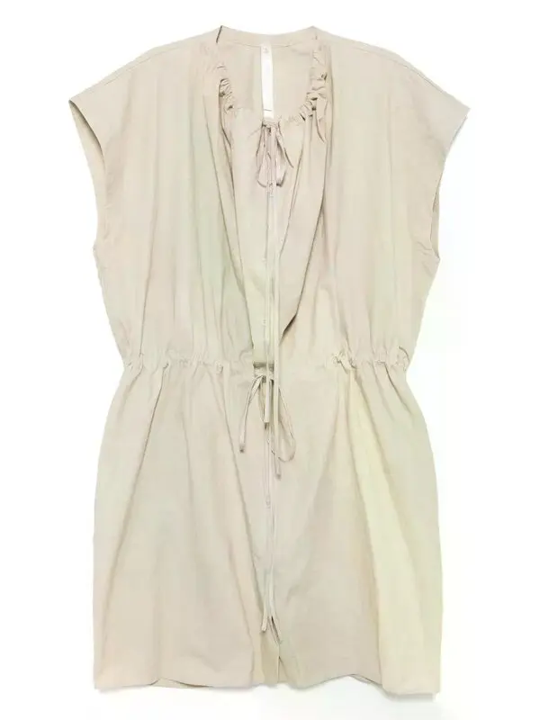 LAUREN MANOOGIAN Cowl Dress - Neutrals