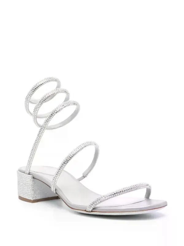 Rene Caovilla Cleo Crystal-embellished Sandals