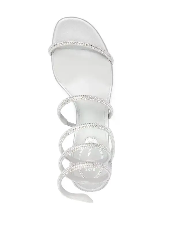 Rene Caovilla Cleo Crystal-embellished Sandals