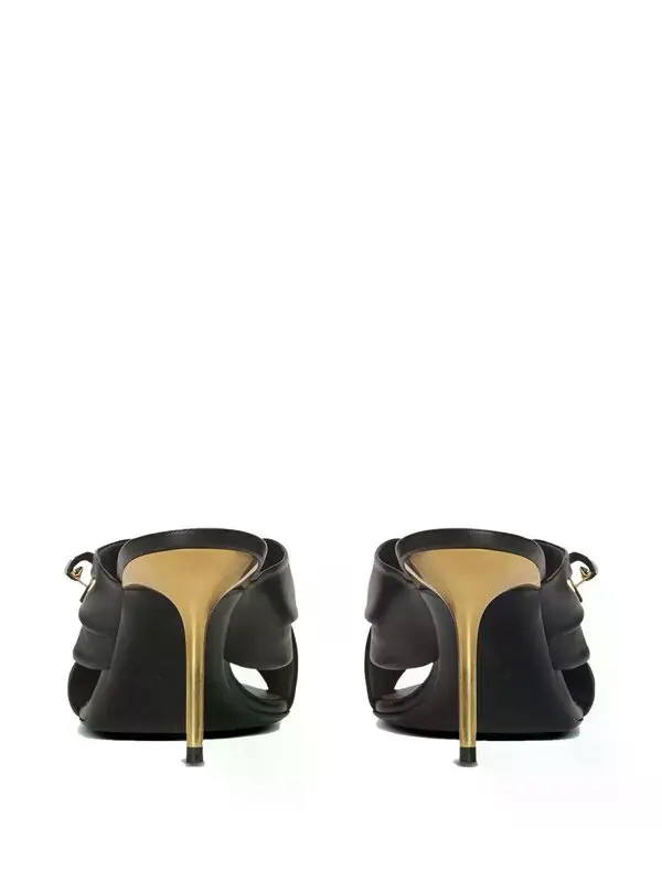 Balmain Safety Pin Stiletto Sandals