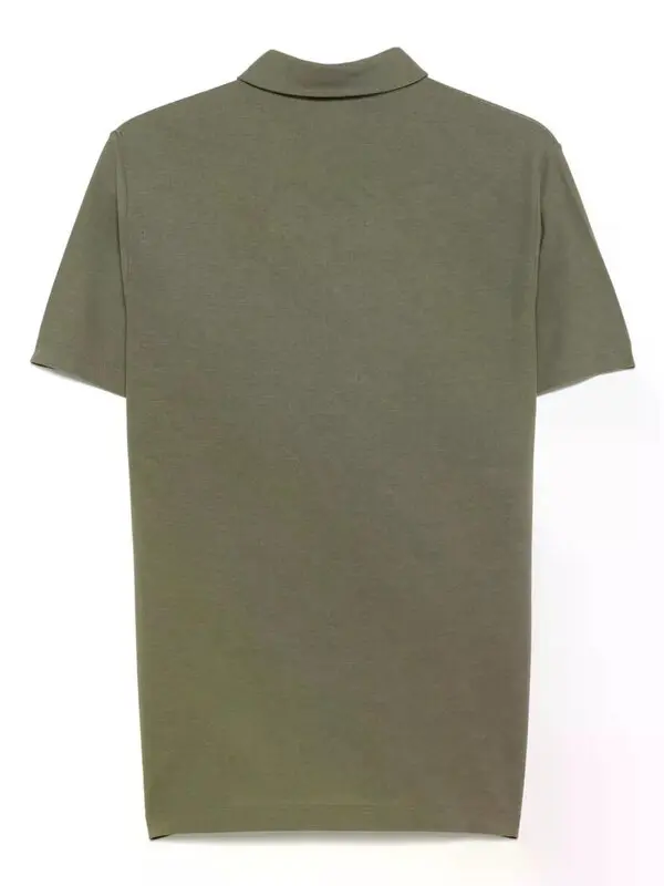 ZANONE Organic-cotton Polo Shirt - Green