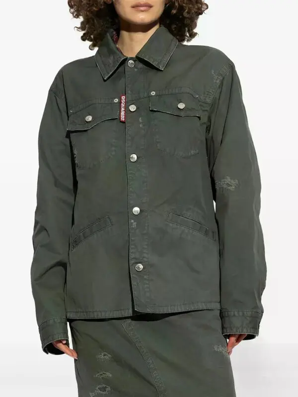 Dsquared2 Distressed Shirt