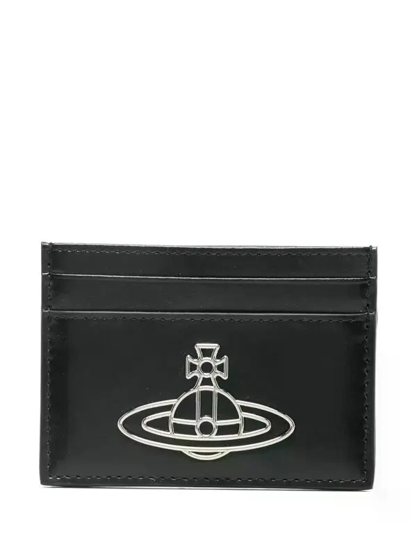 VIVIENNE WESTWOOD Flat Card Holder - Black