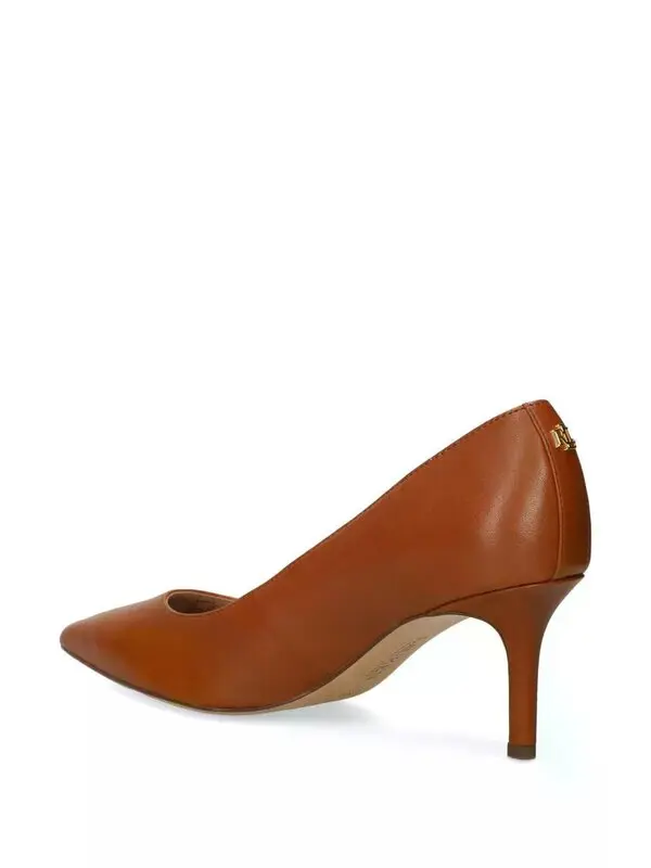 Ralph Lauren 50mm Adrienne Pumps - Brown