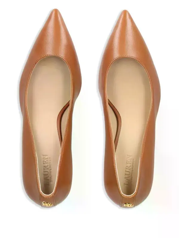 Ralph Lauren 50mm Adrienne Pumps - Brown