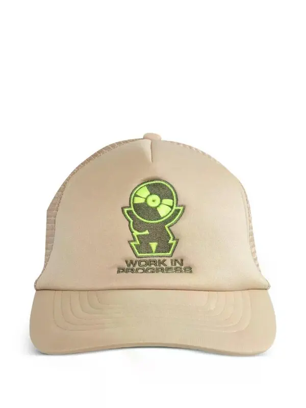 Carhartt Work In Progress Harttronix Mesh-panelled Cap - Neutrals