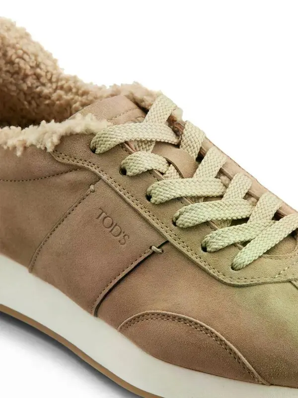 TOD'S Lace-up Sneakers - Brown