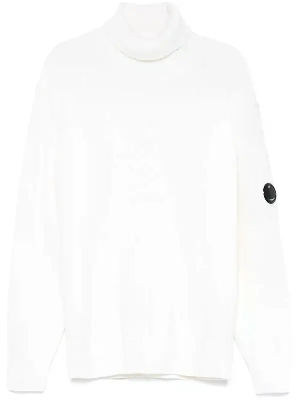 C.P. COMPANY Lens-detail Wool-blend Sweater
