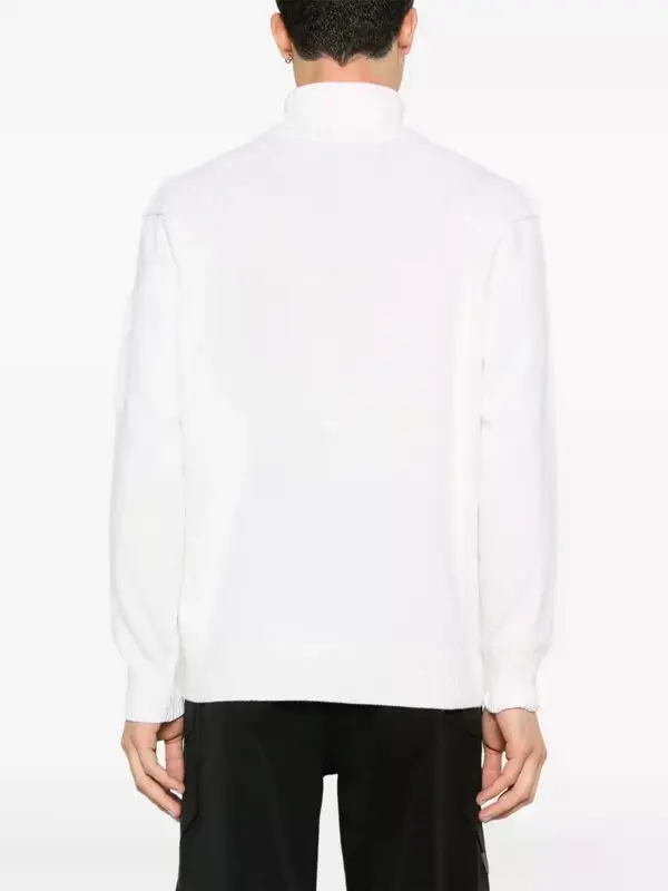 C.P. COMPANY Lens-detail Wool-blend Sweater