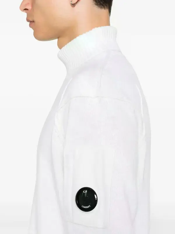 C.P. COMPANY Lens-detail Wool-blend Sweater