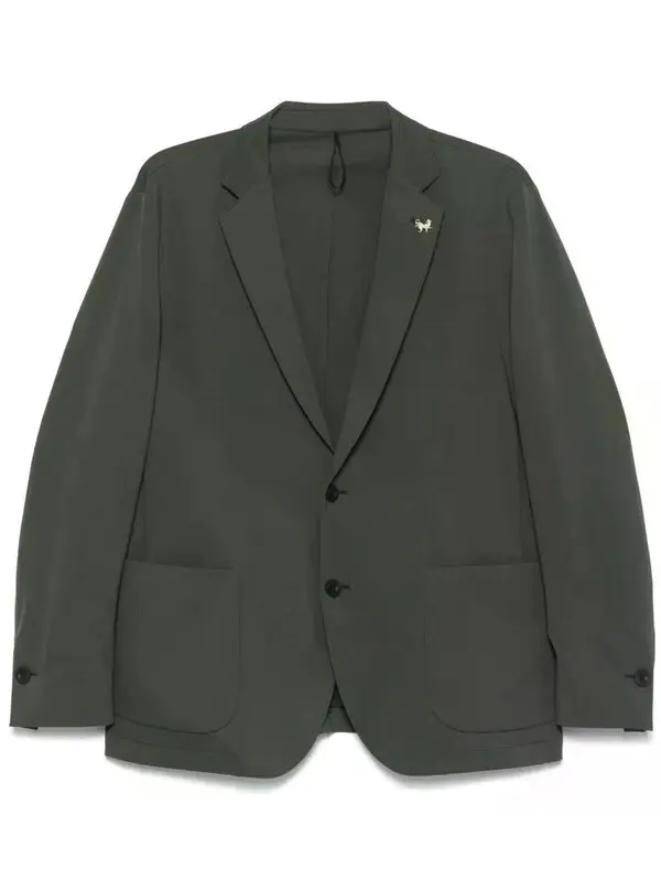 TOMBOLINI Single-breasted Blazer - Green
