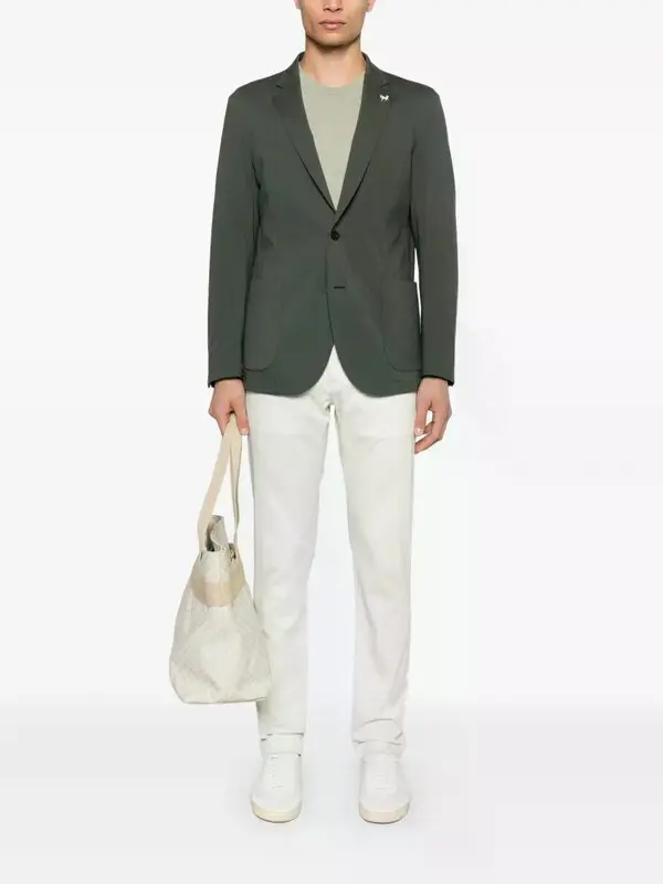 TOMBOLINI Single-breasted Blazer - Green