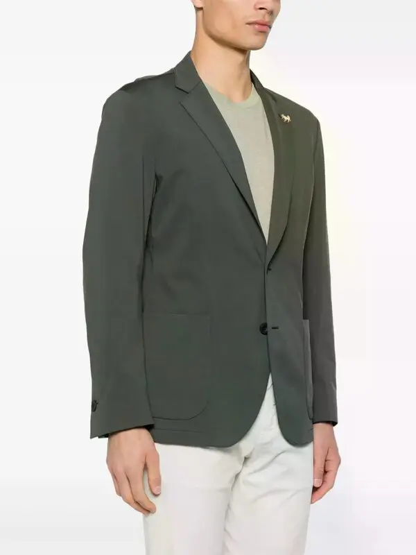 TOMBOLINI Single-breasted Blazer - Green