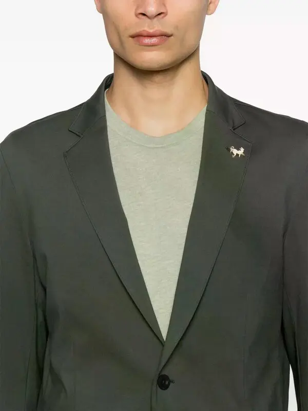 TOMBOLINI Single-breasted Blazer - Green