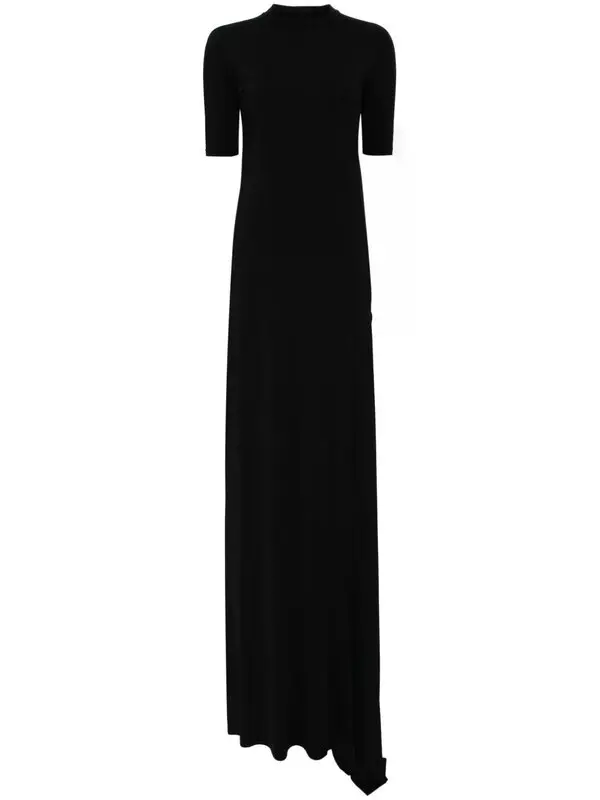 PROTOTYPES Draped-detail Maxi Dress