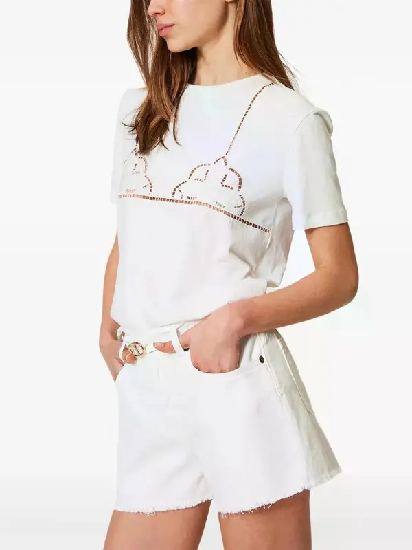 TWINSET Cotton T-shirt - White