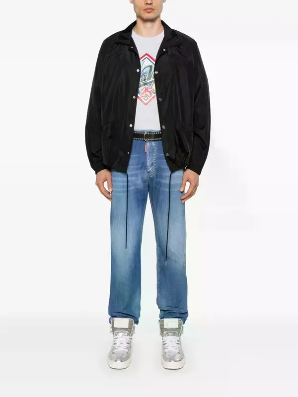 Dsquared2 Logo-embroidered Jeans