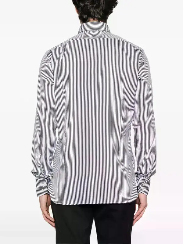 TOM FORD Striped Cotton-silk Shirt