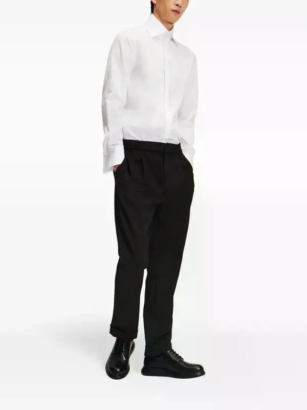 Karl Lagerfeld Tailored Wool-blend Trousers