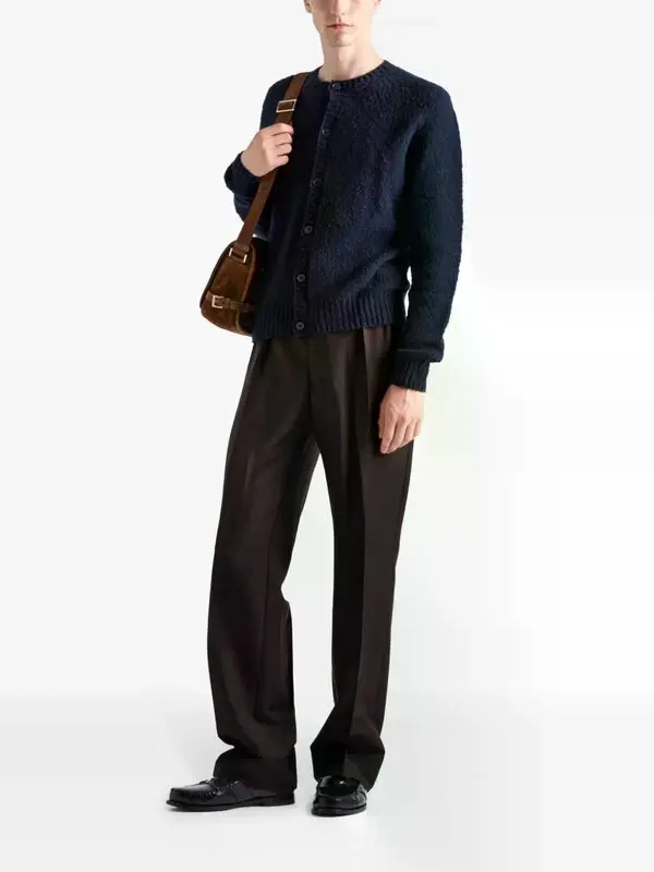 Prada Shetland Wool Cardigan