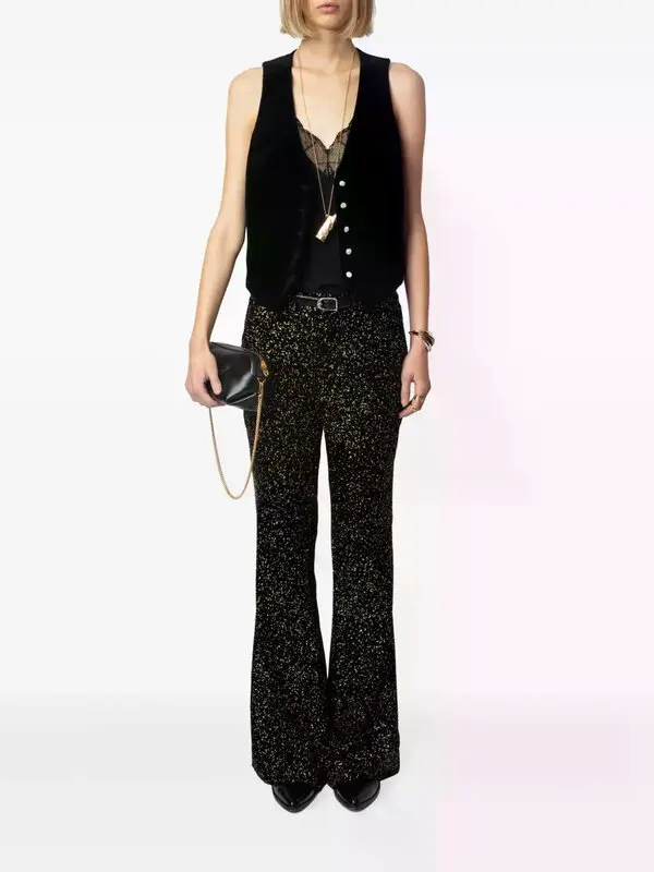 Zadig&Voltaire Emaux Velvet Vest
