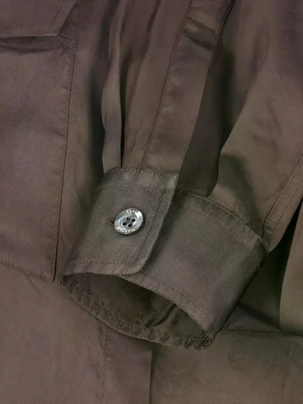 Aspesi Long Sleeve Shirt - Brown