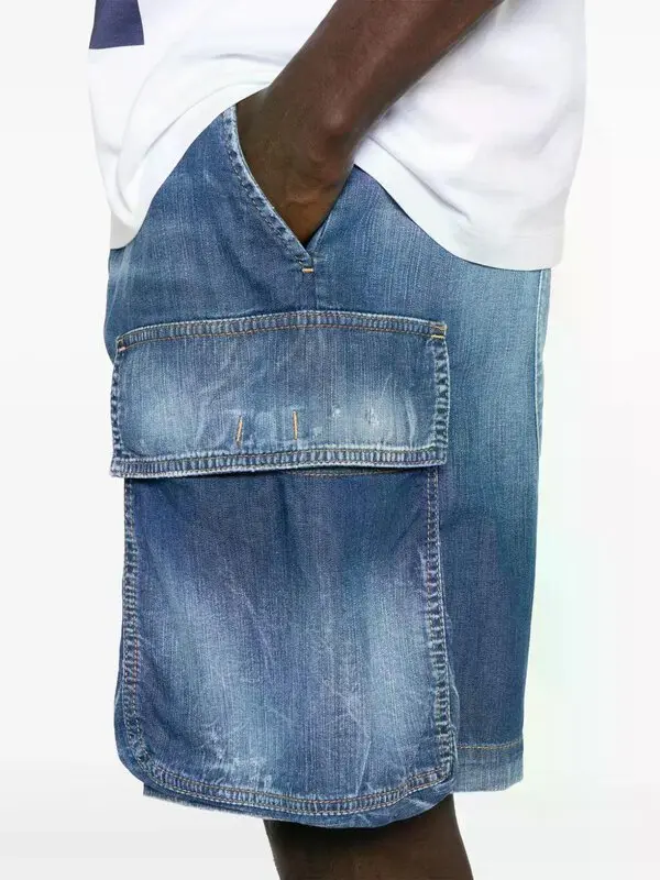 Dsquared2 Denim Cargo Shorts