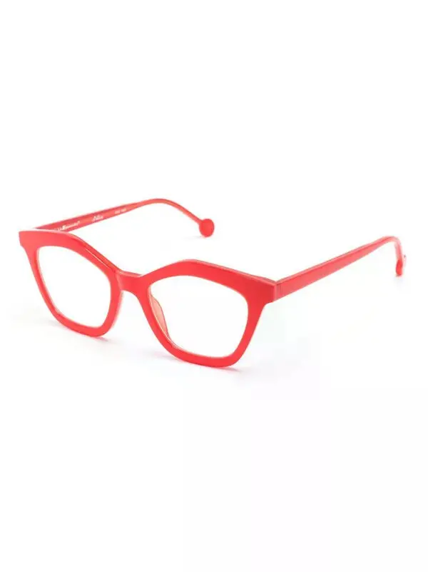 L.A. EYEWORKS Ronette Geometric-frame Glasses