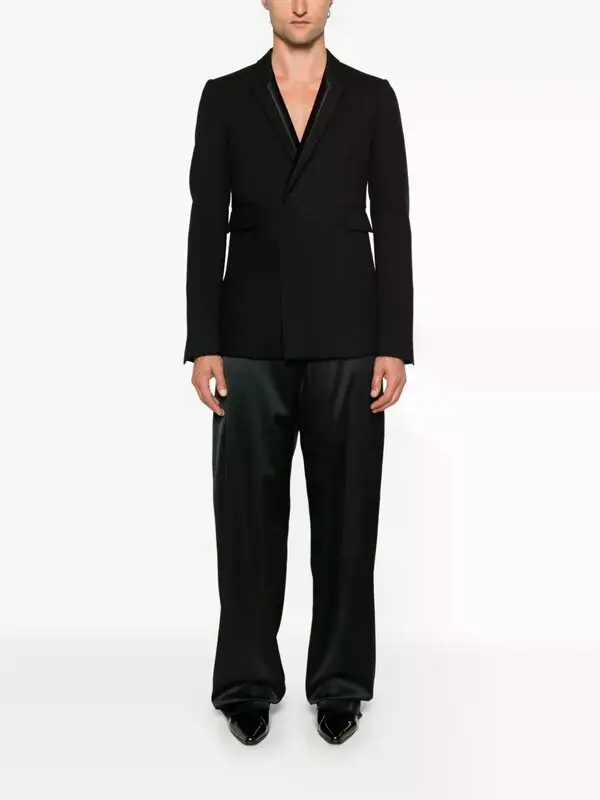 SAPIO Wool Double-breasted Blazer
