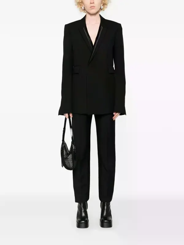 SAPIO Wool Double-breasted Blazer