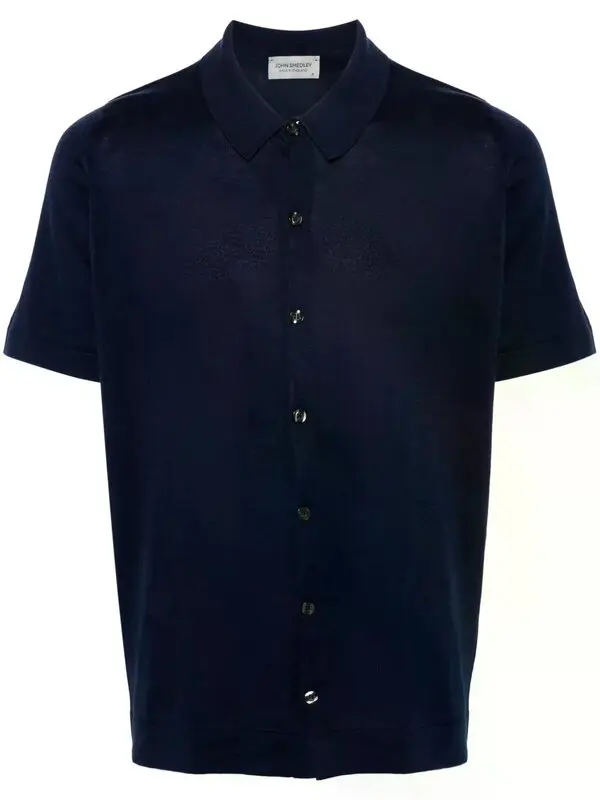 John Smedley Folke Fine-ribbed Shirt