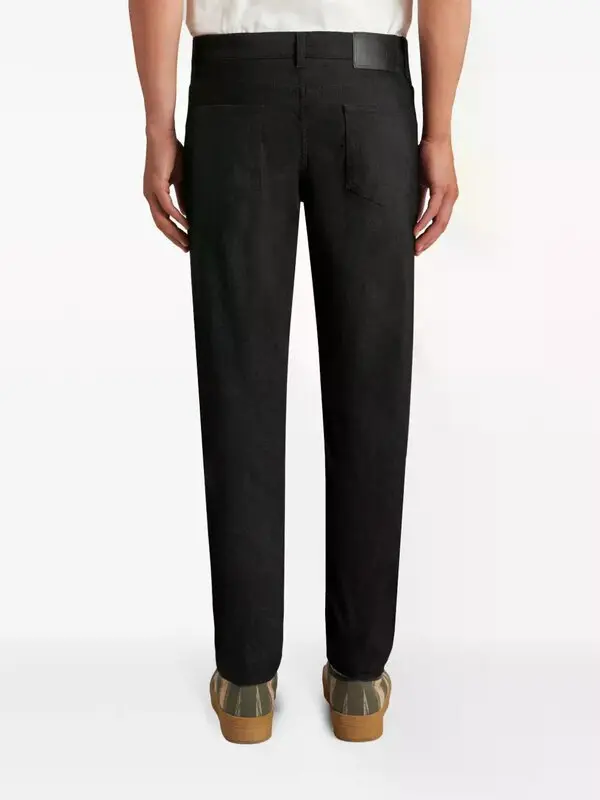 Etro Patterned Jacquard Slim-cut Jeans