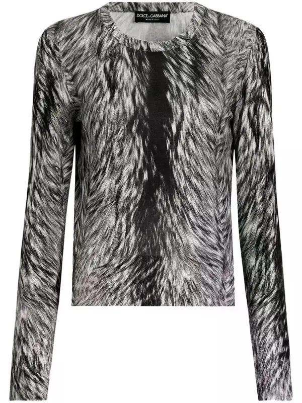 Dolce & Gabbana Printed Blouse