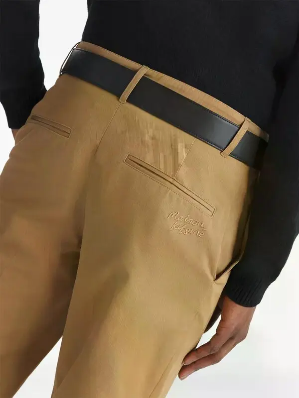 Maison Kitsuné Cotton Trousers