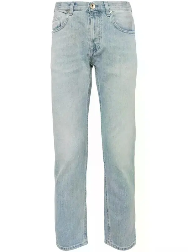 Eleventy Stonewashed Straight Jeans