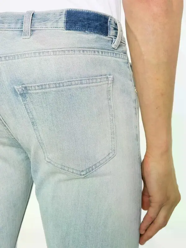 Eleventy Stonewashed Straight Jeans