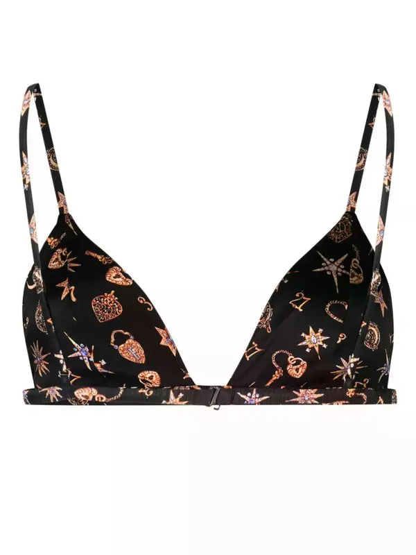 FLEUR DU MAL Luxe Triangle Bra