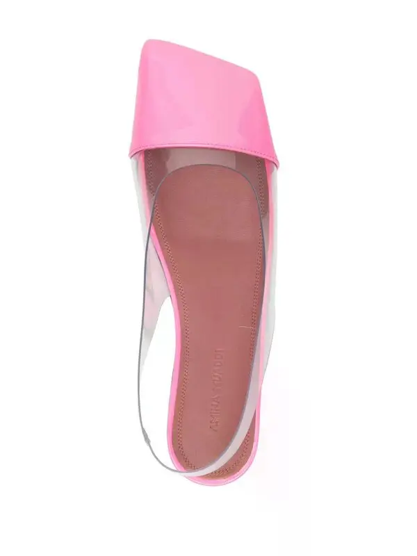 Amina Muaddi Slingback Ballerinas
