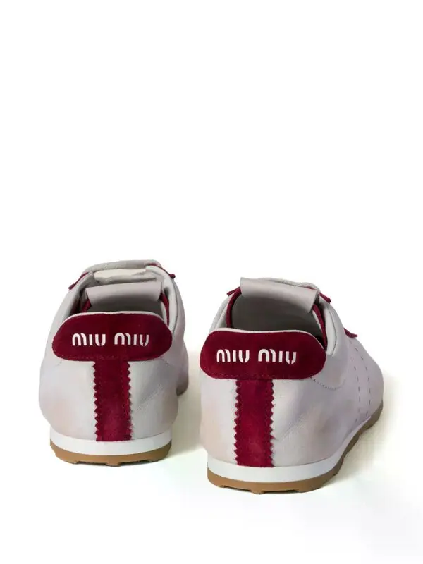 Miu Miu Plume Sneakers - White
