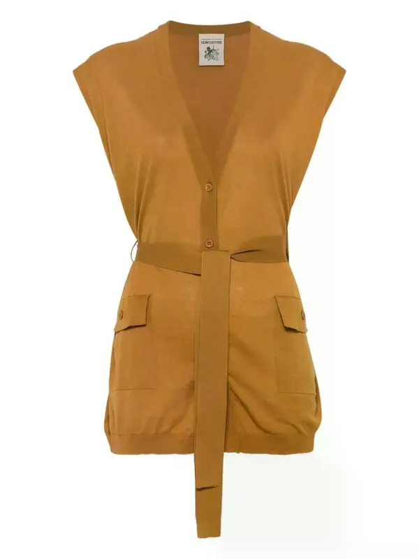 SEMICOUTURE Fine-knit Jacket