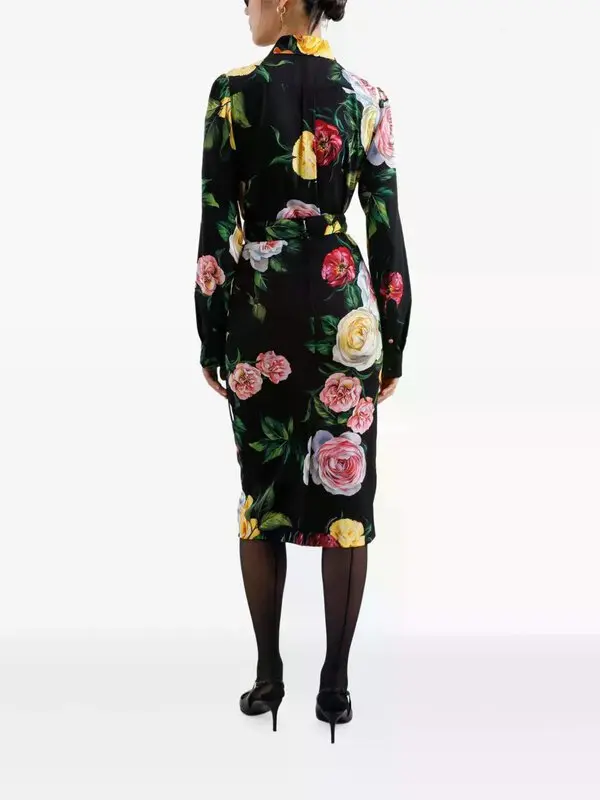 Dolce & Gabbana Silk-charmeuse Shirt