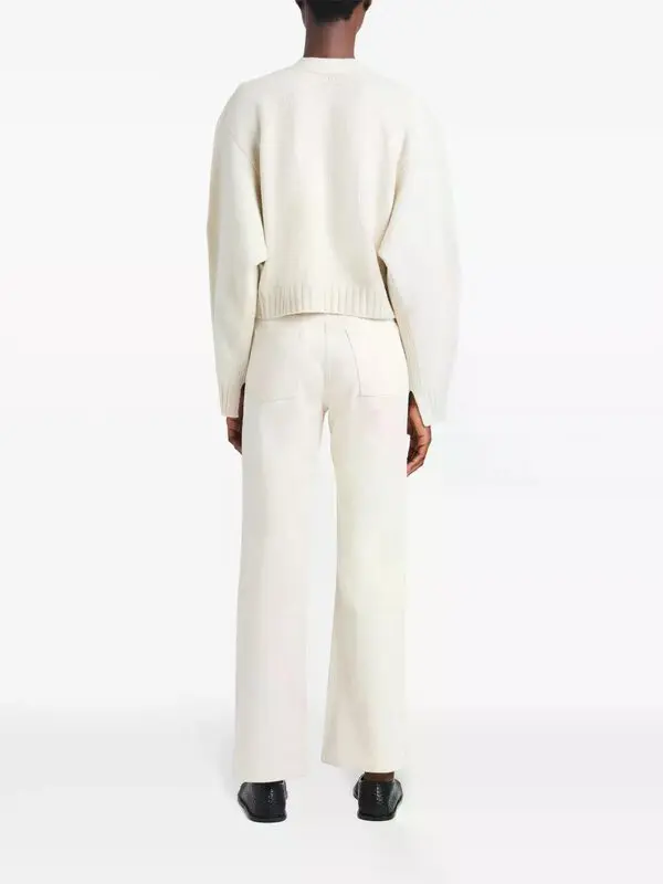 Proenza Schouler Sofia Cashmere-wool Cardigan - Neutrals