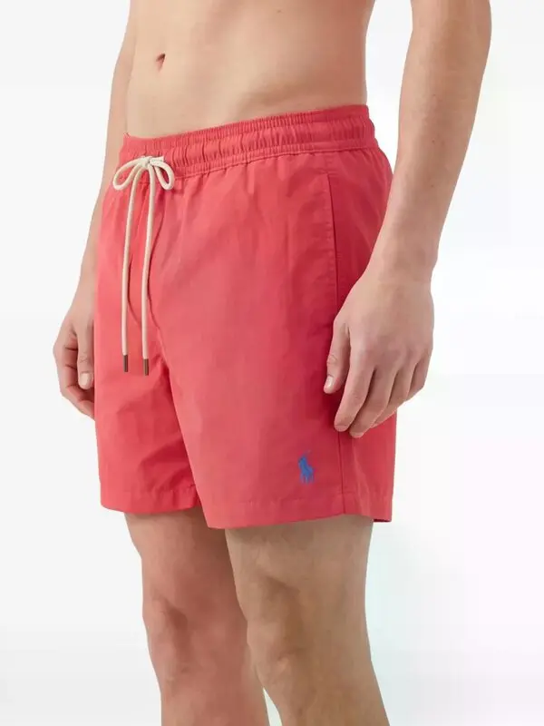 Polo Ralph Lauren Polo Pony-embroidered Shorts - Red
