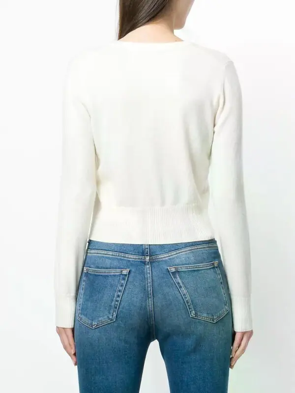 N.peal Cashmere Round Neck Cardigan